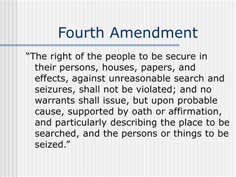Ppt Landmark Cases Search And Seizure Powerpoint Presentation Free
