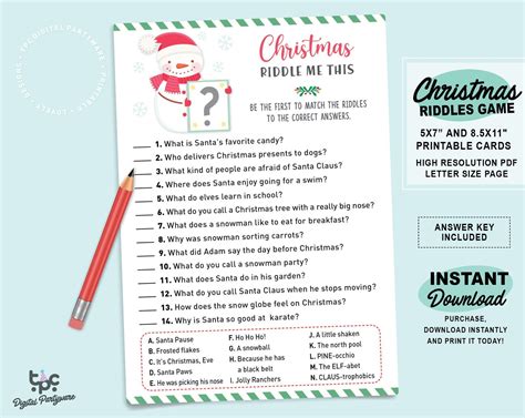 Christmas Riddles
