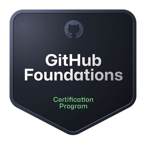 github githubfoundation certification professionalgrowth