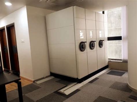 Mild Steel Movable Racking System Load Per Layer 100 Kg At Rs 23000 In Ahmedabad