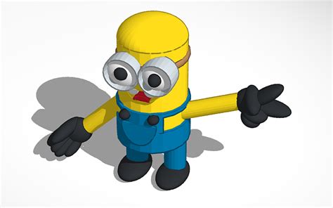 3d Design Minion Tinkercad