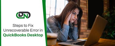 How To Fix Quickbooks Desktop Unrecoverable Error