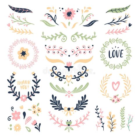 Ornement Floral Illustration De Vecteur Illustration Du Silhouette