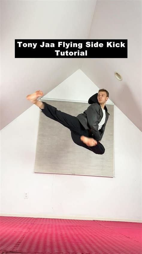 Liam Gutmacher on Instagram: "Tony Jaa Flying Side Kick Tutorial # ...