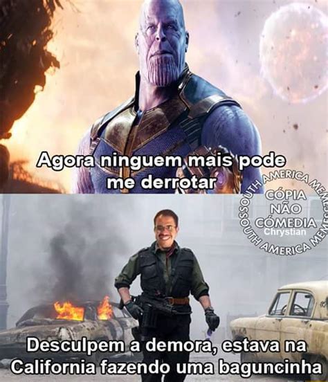 Vingadores 4 The Baguncinha Is Coming Meme By Memessad1998 Memedroid