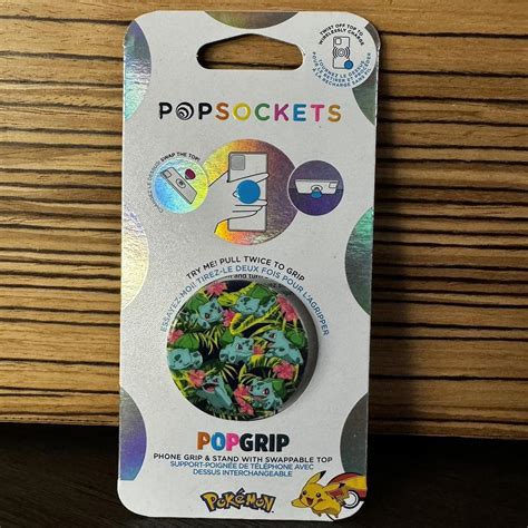 Popsocket Bulbasaur Pattern Pokemon Popsockets Depop