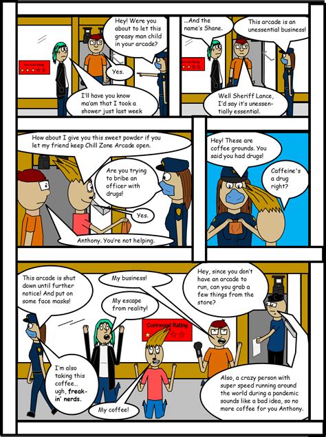 Super Nerds 7 8 Going Viral Page 2 Chill Zone Comics