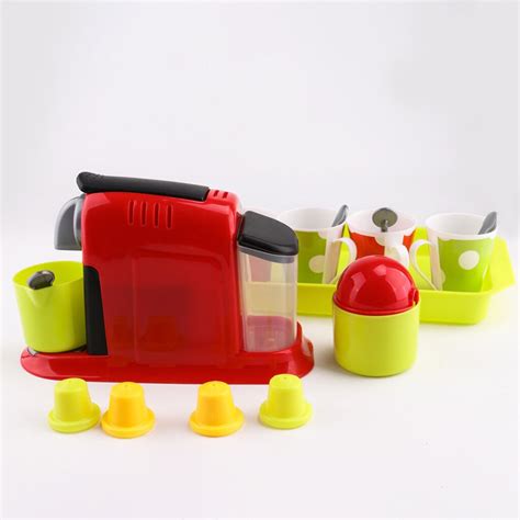 Simulation Plastic Coffee Machine With Cups Playse Vicedeal