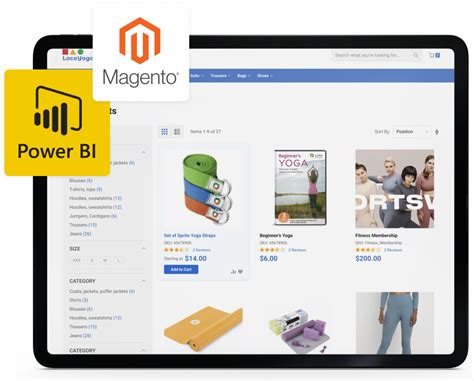magento power bi app