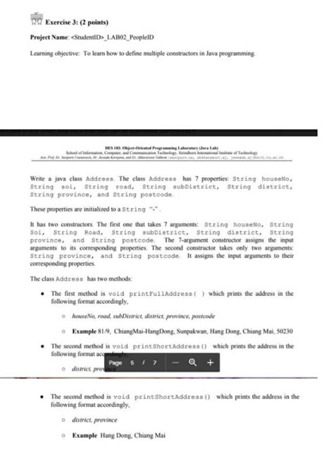 Solved Exercise 3 2 Points Project Name Labo2peopleid