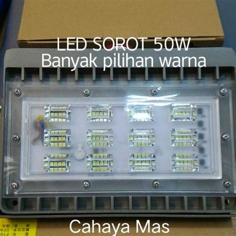 Promo Lampu Sorot Led Floodlight Watt Smd Lampu Tembak Led W Diskon Di Seller Surota
