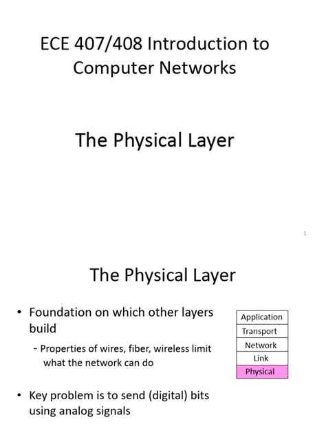 Physical Layer 1 Pdf