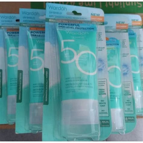 Wardah Suncreem Uv Shield Spf 50 Pa 25 G Shopee Malaysia