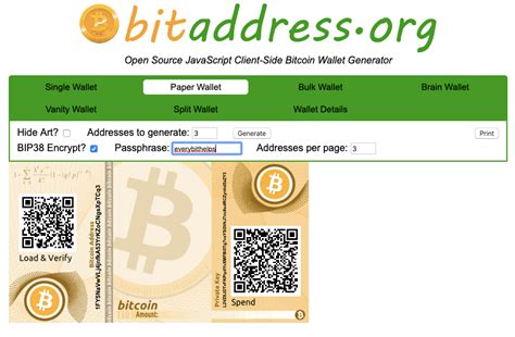 How To Generate A Secure Bitcoin Paper Wallet