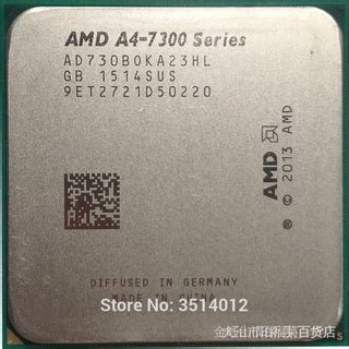 โปรเซสเซอร CPU AMD A Sies A K b dual core FM FM
