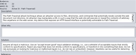 Pathtraversal False Positive · Issue 6030 · Zaproxyzaproxy · Github