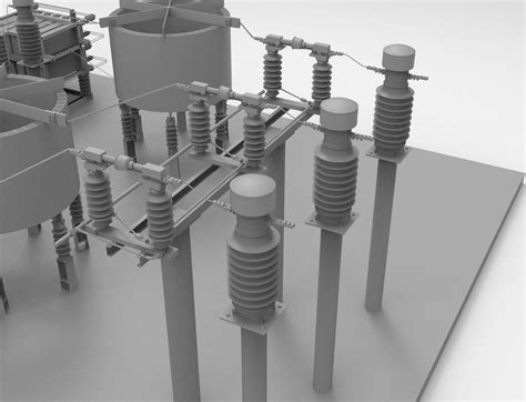 Capacitor Bank Layout 3d Model 3d Printable Cgtrader