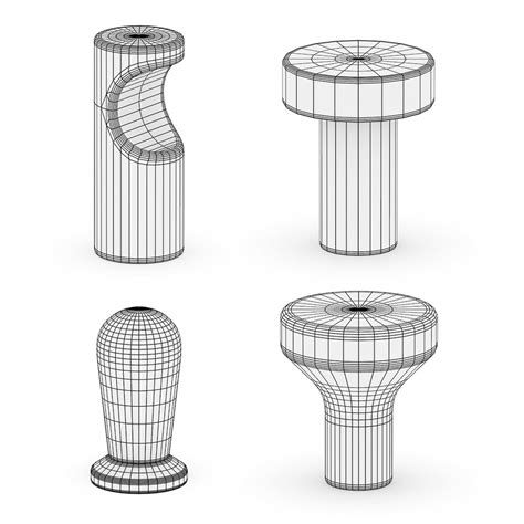 Knobs 3d Model