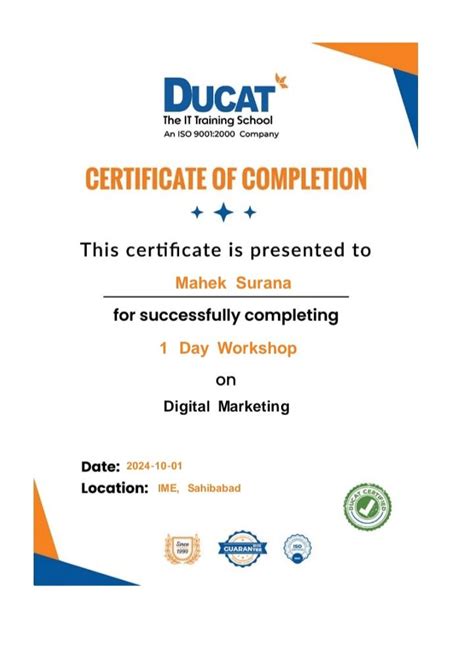 Mahek Surana On Linkedin Digitalmarketing Continuouslearning Growthmindset Ducat…