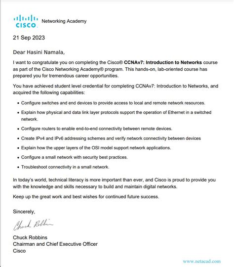 Hasini Namala On Linkedin Cisco Ccna Networking Techskills