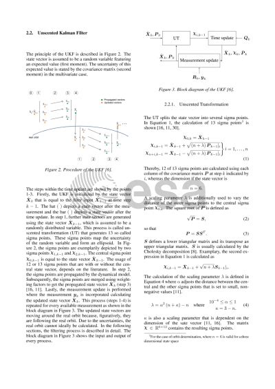 Statistical Orbit Determination Using The Ensemble Kalman Filter Esa