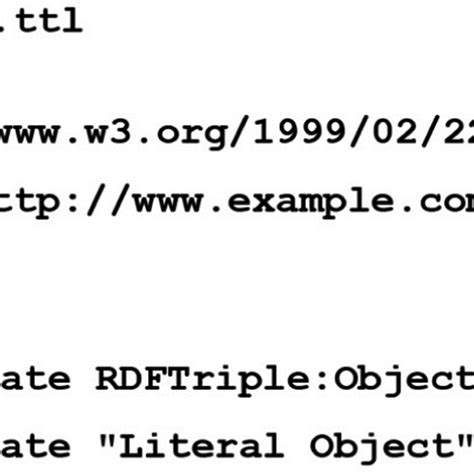 RDF XML Format For The RDF Graph In Fig Download Scientific Diagram