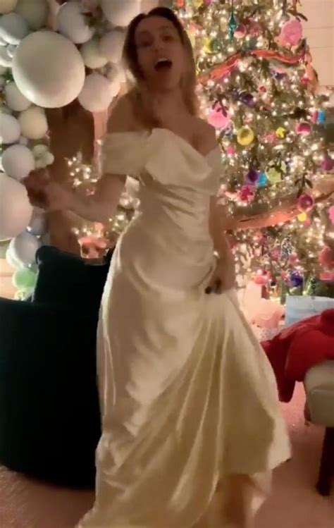 Miley Cyrus Shows Off Stunning Wedding Dress For The First Time After