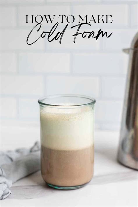 How To Make Cold Foam Sweet Cream A Blossoming Life