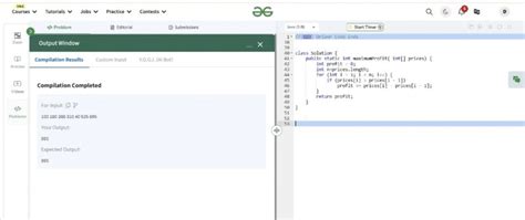 Deepthi Sannayila On Linkedin Geeksforgeeks Codingchallenge Java Algorithms Problemsolving