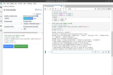 Automl Open Source Framework With Python Api And Gui