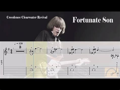 Fortunate Son Creedence Clearwater Revival Guitar Tab Youtube