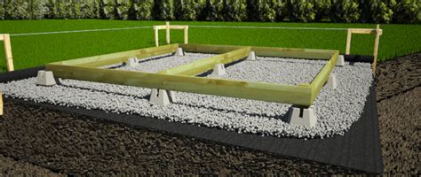 How To Build A Concrete Block Shed Foundation ~ Haddi