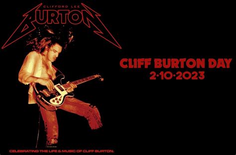 Evento Cliff Burton Day Acontece No Dia Do Aniversário Do Saudoso
