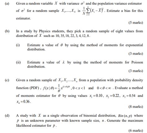 solved a a given a random variable x with variance o and
