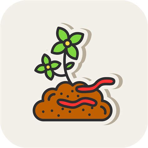 Earthworm Vector Icon Design 20036998 Vector Art At Vecteezy