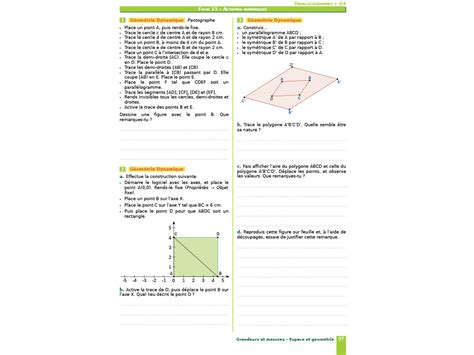 Cahier d exercices iParcours Maths e éd