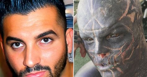 Black Alien Unrecognisable In Rare Photos Before Extreme Mutilation Of