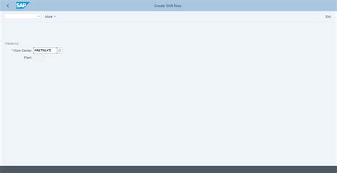 Using Shift Note And Shift Reports Features In Sap Sap Community