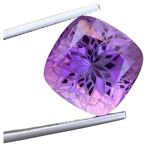 20 25 Carat Natural Loose Amethyst Perfect Square Shape Gem For