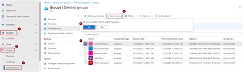 List All Deleted Groups In Microsoft 365