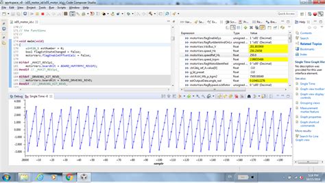 ccs tms320f280049 datalog sampling frequency c2000 microcontrollers