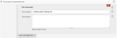 Selenium Webdriver How To Pass File As Parameter To Jenkins From Different Machines Stack