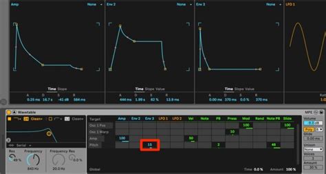 10 Common Modulation Routings Using Abletons Wavetable