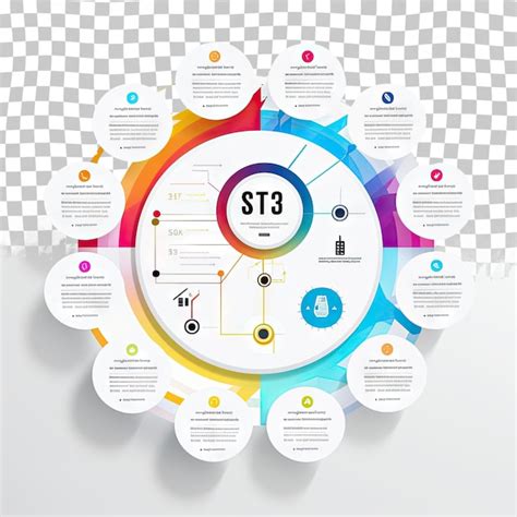 Premium Psd Modern Business Infographic Template Backdrop With Modern Graph Five Steps Simple