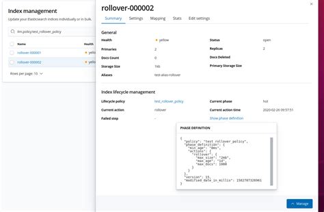 Ilm Rollover Alias Issues · Issue 40235 · Elasticelasticsearch · Github