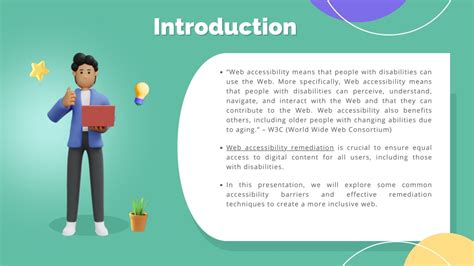 ppt common web accessibility issues and remediations powerpoint