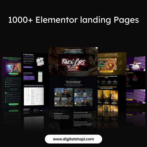 1000 Elementor Landing Pages Digixpress