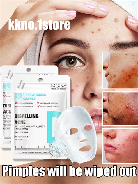 قناع مزيل حب الشباب ، ترطيب الوجه ، حمض الساليسيليك ، الكولاجين