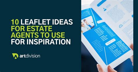 Estate Agent Leaflet Ideas Free Template Art Division