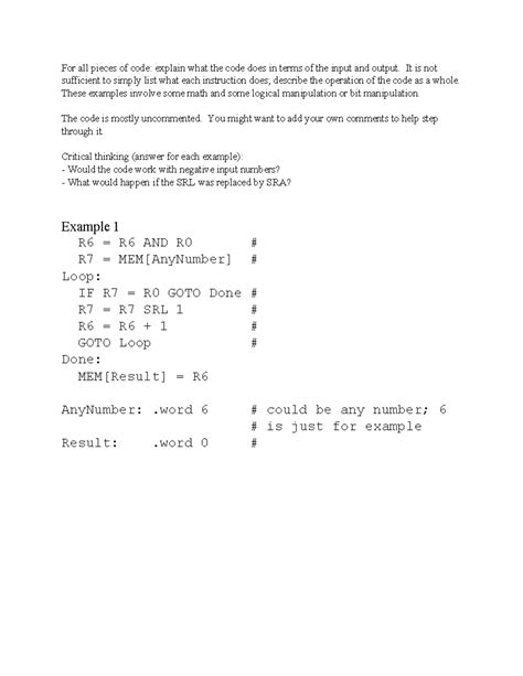 2024 ECE 2020 HW10 HW10 For All Pieces Of Code Explain What The Code Does In Terms Of The